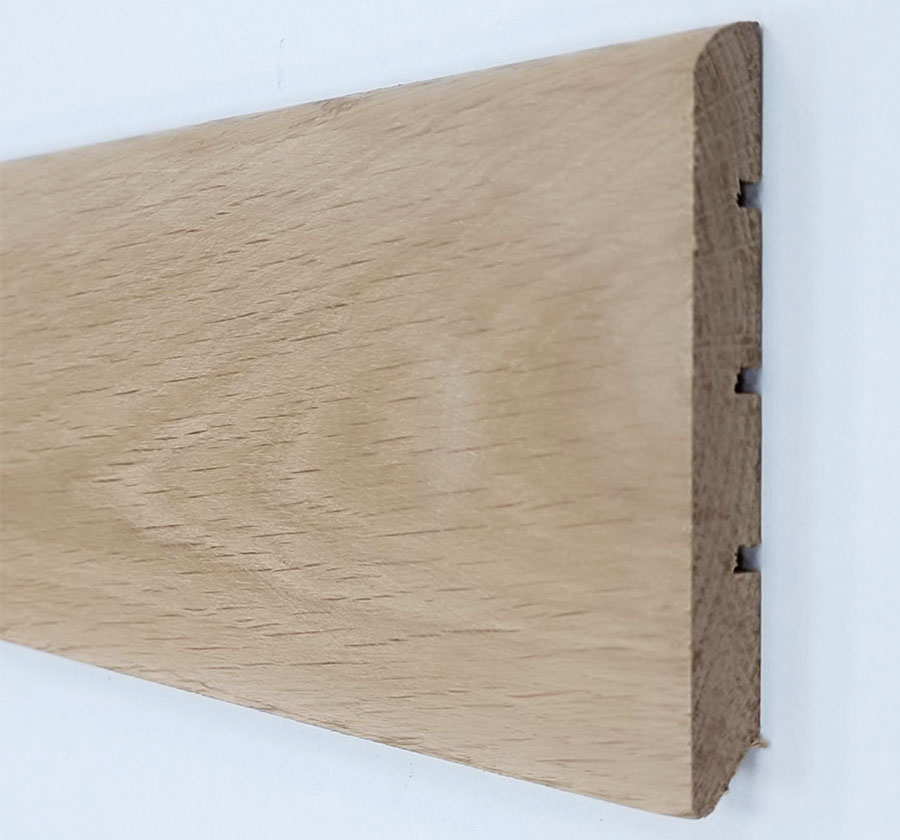 Plinthe bois parquet massif
