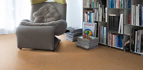 Parquet liège | parquet en bois naturel | Revêtement de sol écologique